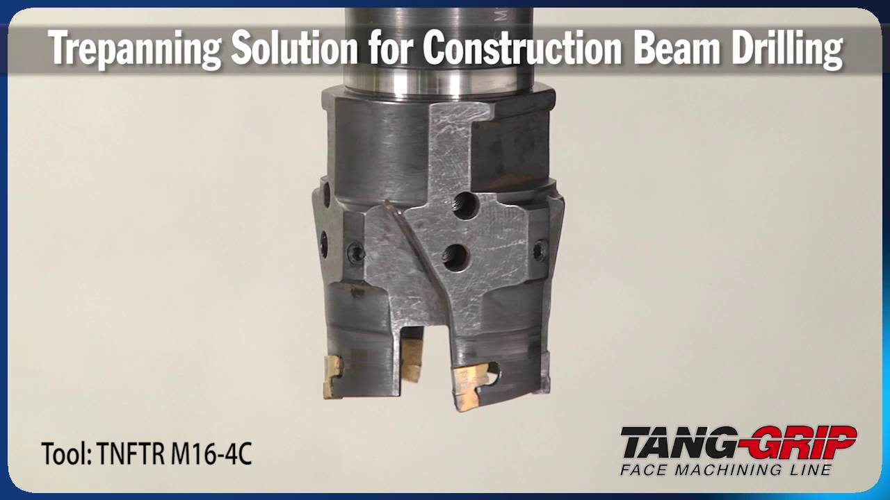 ISCAR TREPPANING BEAM - YouTube