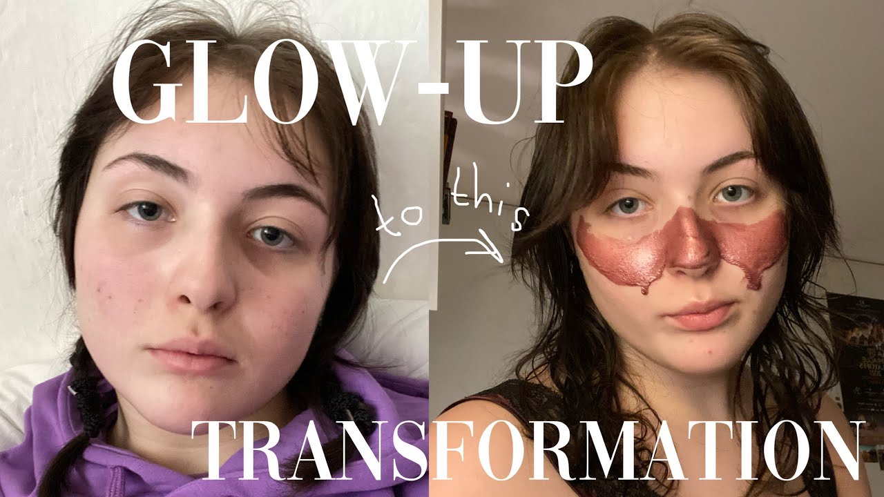 GLOW UP transformation | at home - YouTube