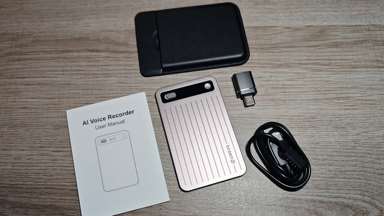 Umevo Note Plus Ai Voice Recorder (Review) - YouTube
