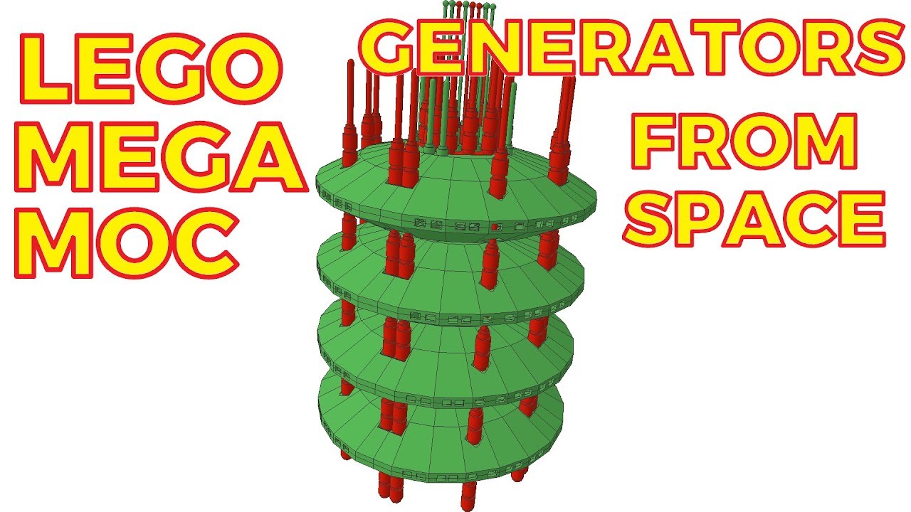 Lego Space City Power Generators! - Mega MOCs Ep. 10 - YouTube