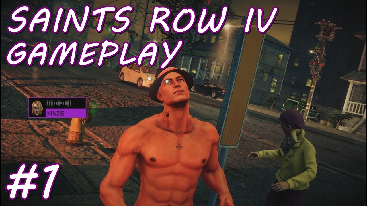Look at my ABS DUDE! - Saints Row IV Gameplay #1 - YouTube