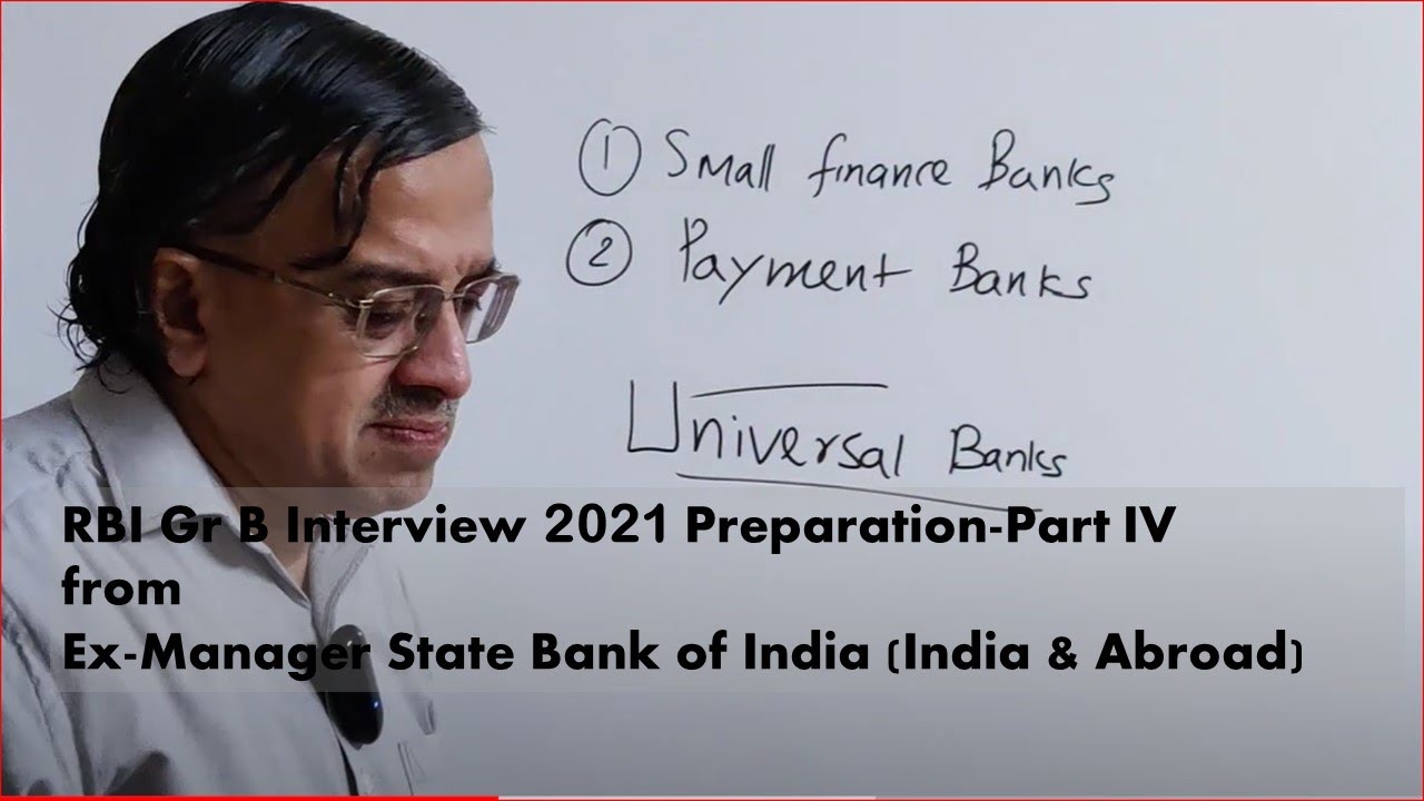 RBI Gr B 2021 Interview preparation . Part IV. Many of our students are ...