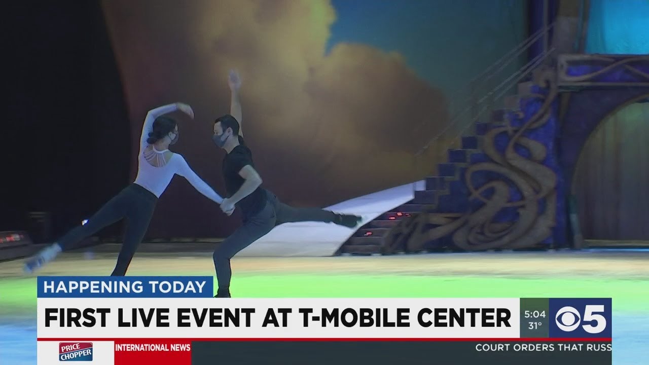 First live event held at T-Mobile Center since pandemic - YouTube