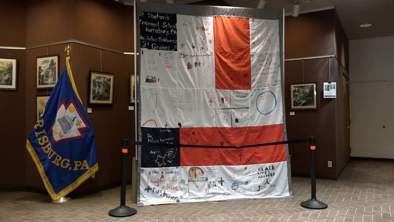 MLK City Government Center to display "Social Justice Quilt" - YouTube