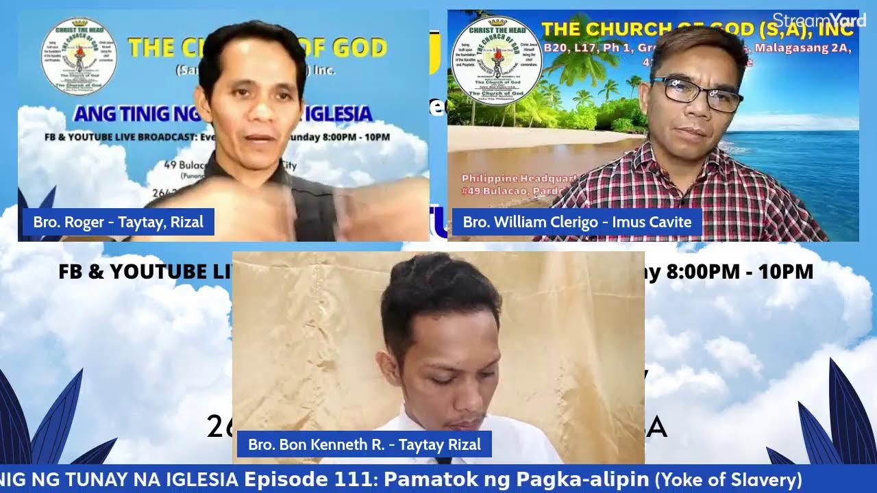 Ang Tinig ng Tunay na Iglesia 𝗘𝗽𝗶𝘀𝗼𝗱𝗲 𝟭𝟭𝟭: Pamatok ng Pagka-alipin ...