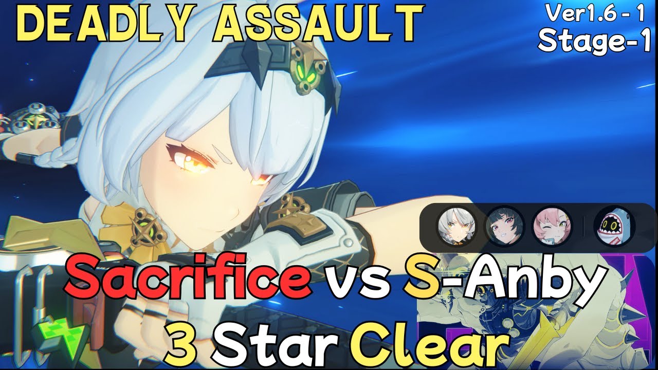 Deadly Assault S-Anby High Carry Teams vs Sacrifice Bringer | Zenless ...