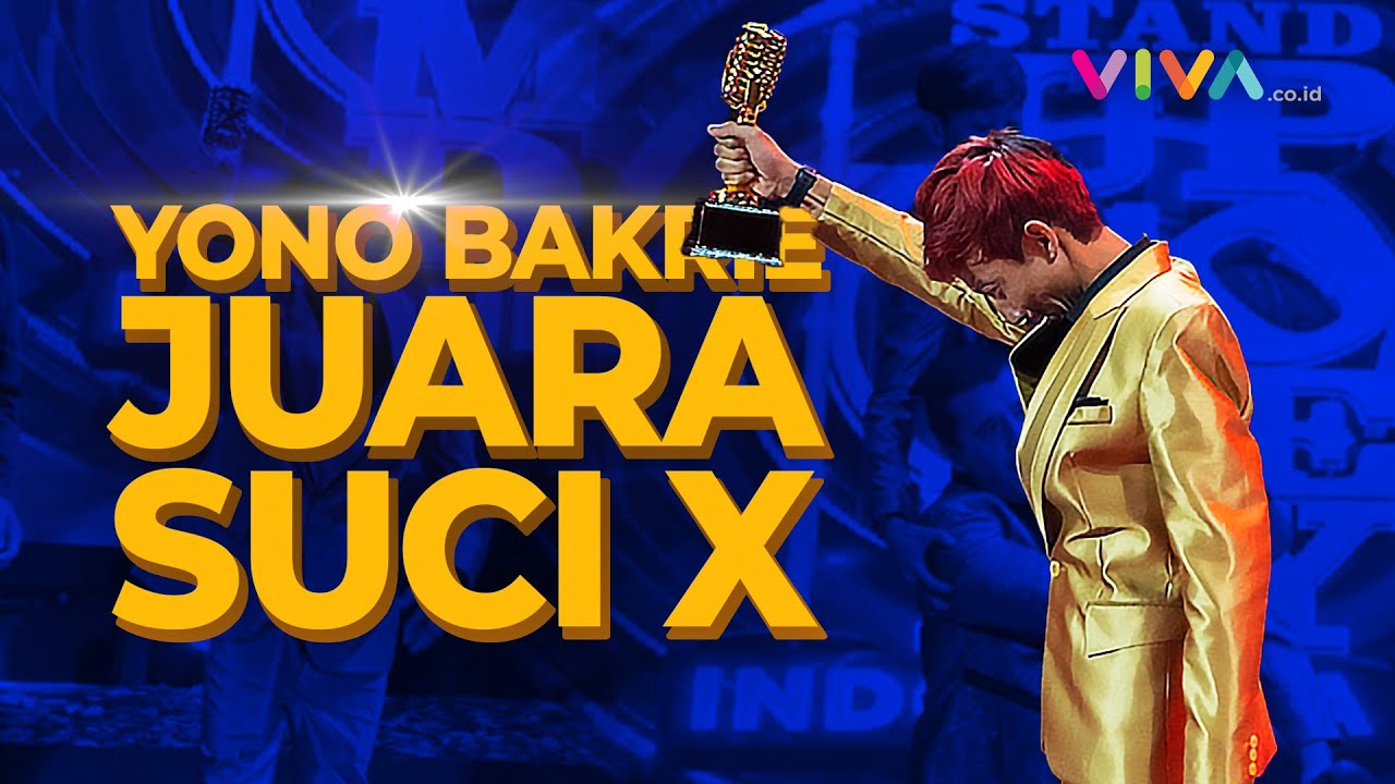 SELAMAT! Tangis Yono Bakrie Pecah Saat Jadi Juara SUCI X - YouTube