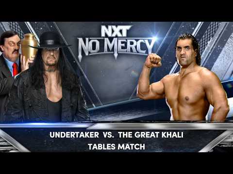 CWE | The Undertaker vs. Great Khali