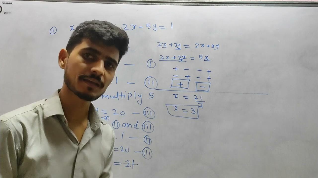 Class 9 Maths Solutions Chapter 5 Linear Equations in Two Variables Practice Set 5.1 - YouTube
