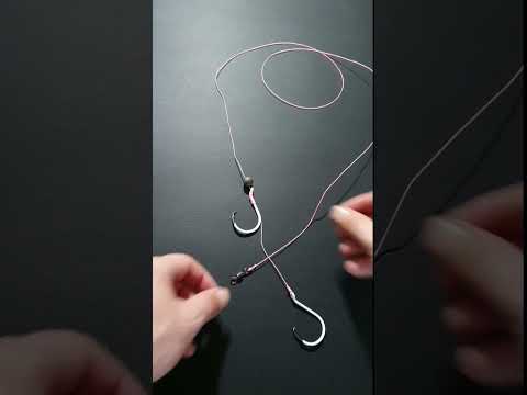 Snell Snapper Rig in 60 seconds #shorts how to tie - YouTube