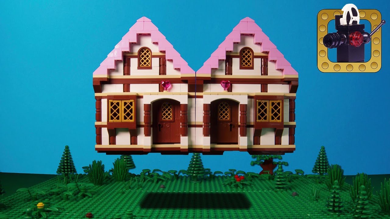 Lego Princess Guest Rooms for a custom castle - YouTube