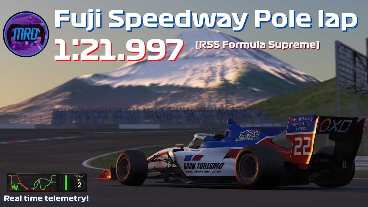 Motor Racing Discord Super Formula @ Fuji Speedway | 1:21.997 - YouTube
