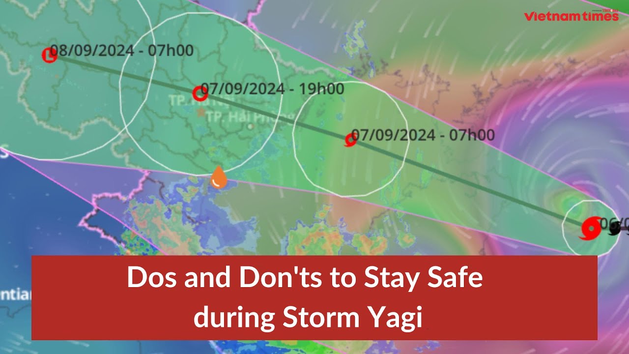 Dos and Don'ts to Stay Safe during Storm Yagi - YouTube