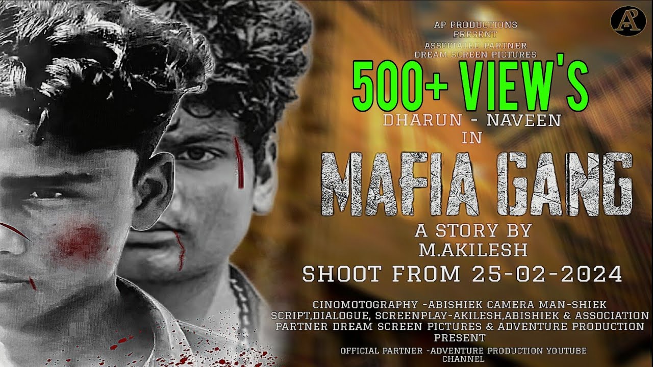 Mafia Gang Glimpse And Titlle Announcement|DharunNaveen| in and As ...