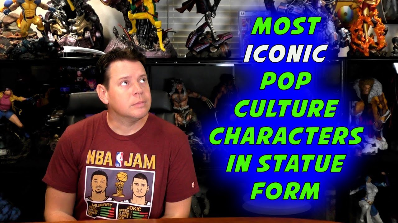 Most ICONIC Pop Culture CHARACTERS in STATUES! - YouTube