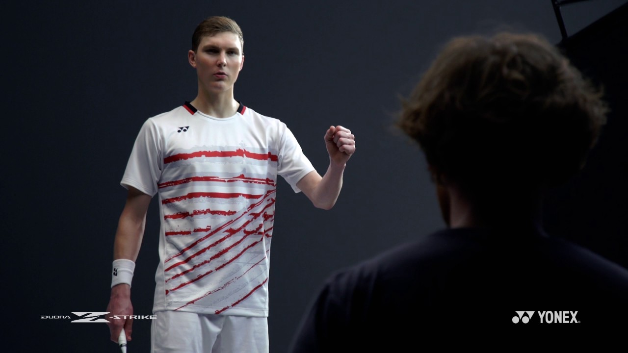Making Of - Yonex Duora Z Strike Victor Axelsen - YouTube
