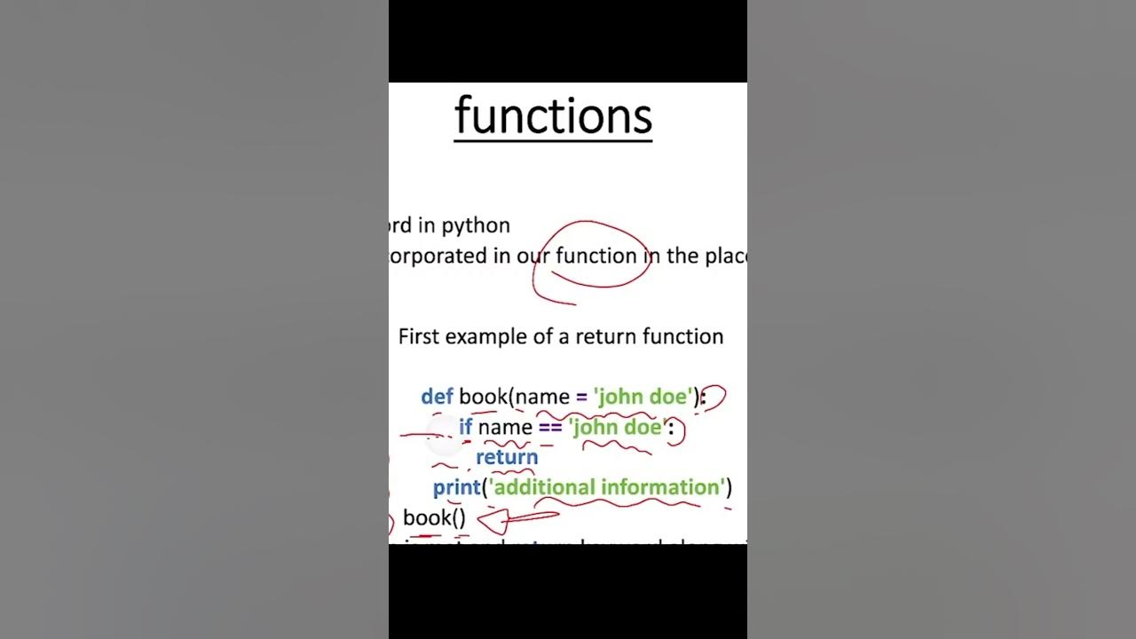 Ways To Use Return Keyword In Python Youtubeshorts Python Pythonprogramming Pythontutorial
