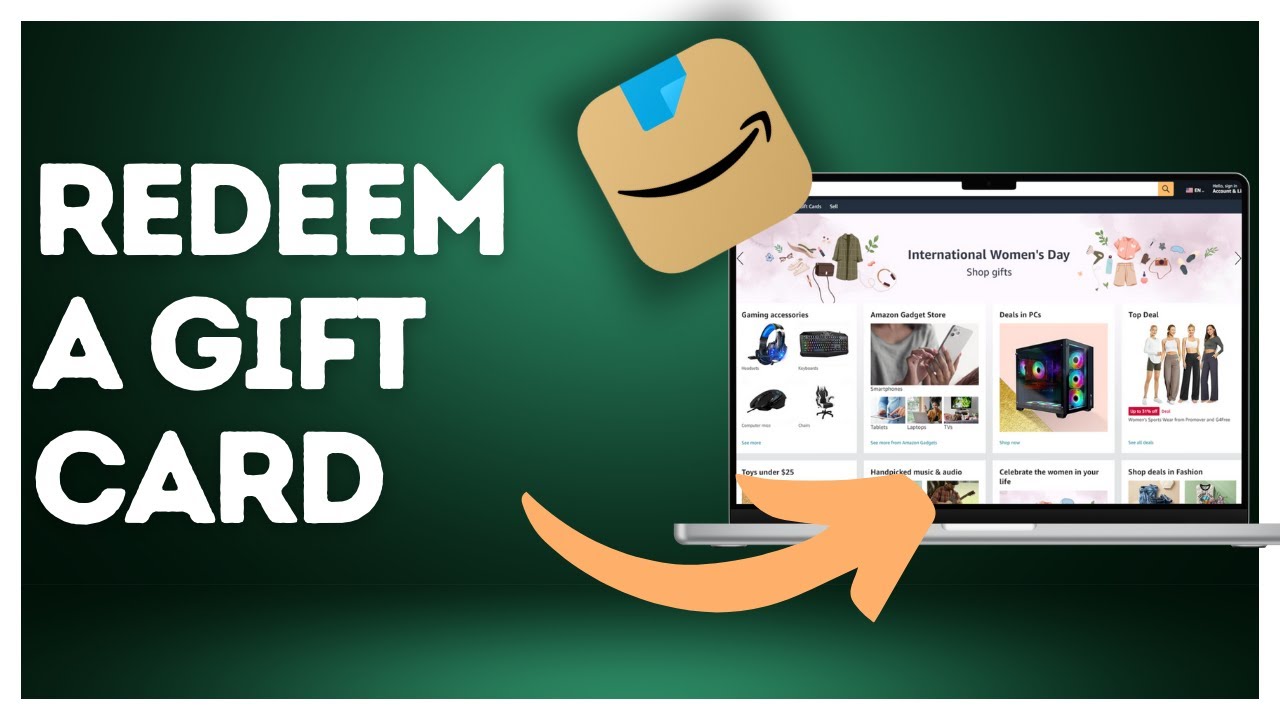 How to redeem a gift card on Amazon? - YouTube