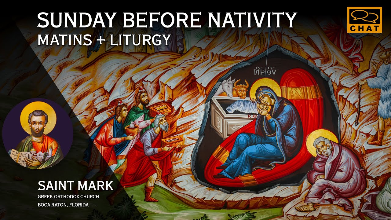 2025-12-21 Greek Orthodox Matins & Divine Liturgy of Saint John ...