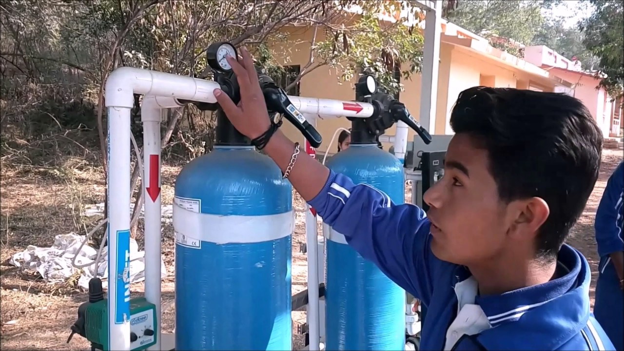 Sewage water treatment plant RKVM CBSE GWALIOR - YouTube