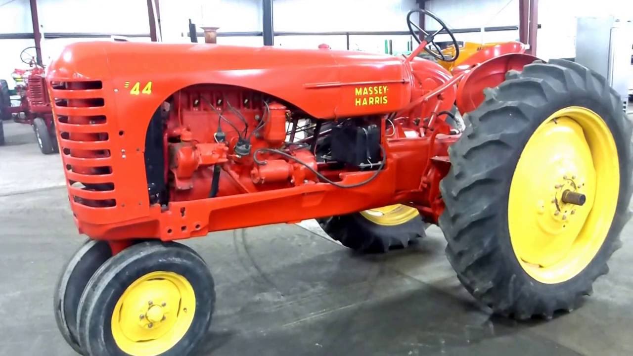 Massey-Harris Model 44 Tractor | For Sale | Online Auction - YouTube