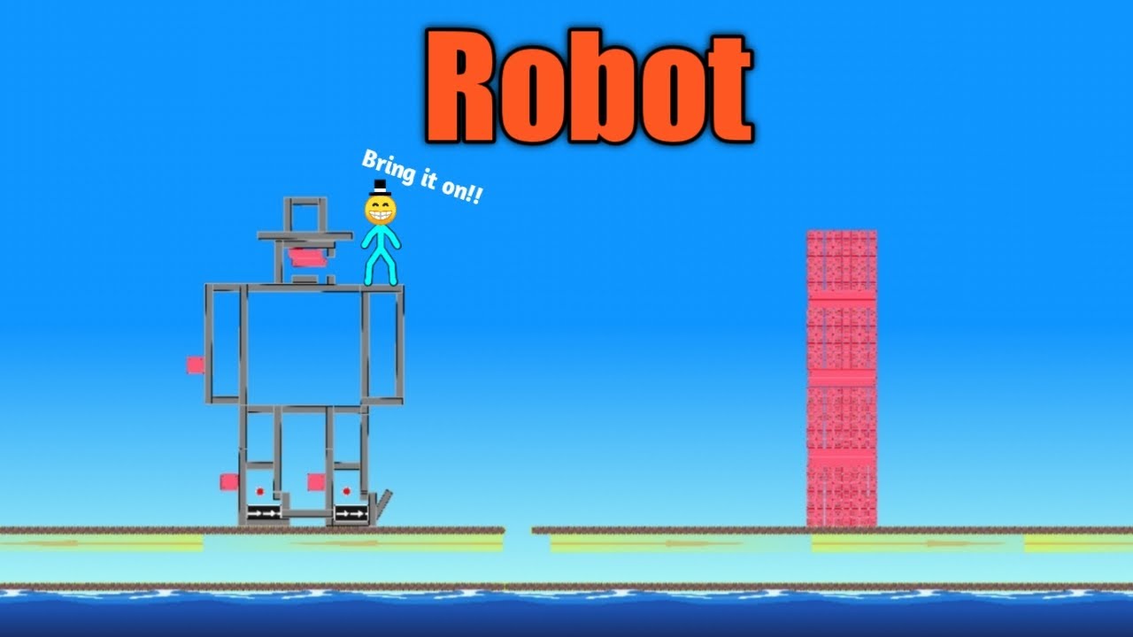 I Made A ROBOT In Supreme Duelist Stickman!!!! - YouTube