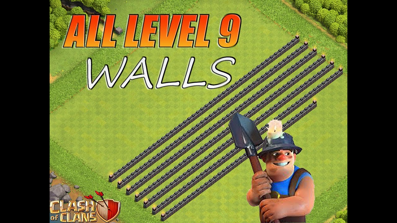 All My Walls are Level 9 Fix That Rush Ep. 8 | Clash of Clans - YouTube
