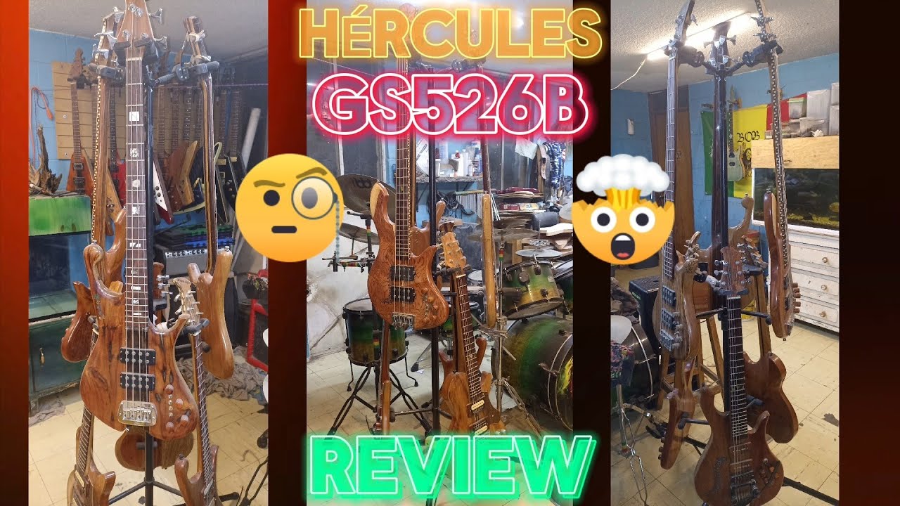 🧐🎸ATRIL HÉRCULES PARA 6 INSTRUMENTOS GS526B REVIEW🎸🎄 - YouTube