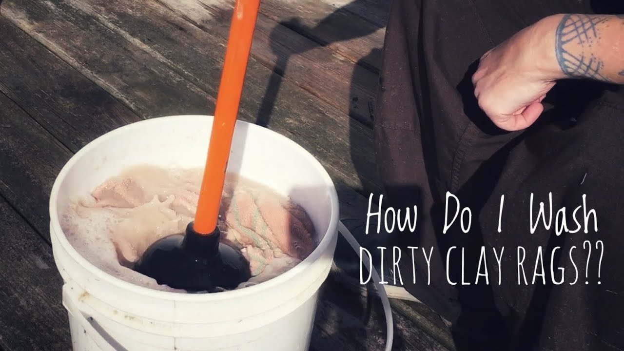 How To Wash Clay-ey Rags Without Ruining Your Plumbing - YouTube