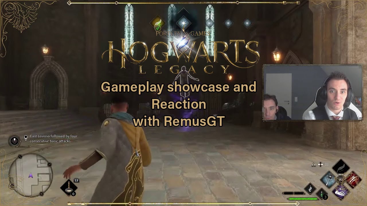 Hogwarts Legacy Gameplay Showcase #1 | Reaction - YouTube