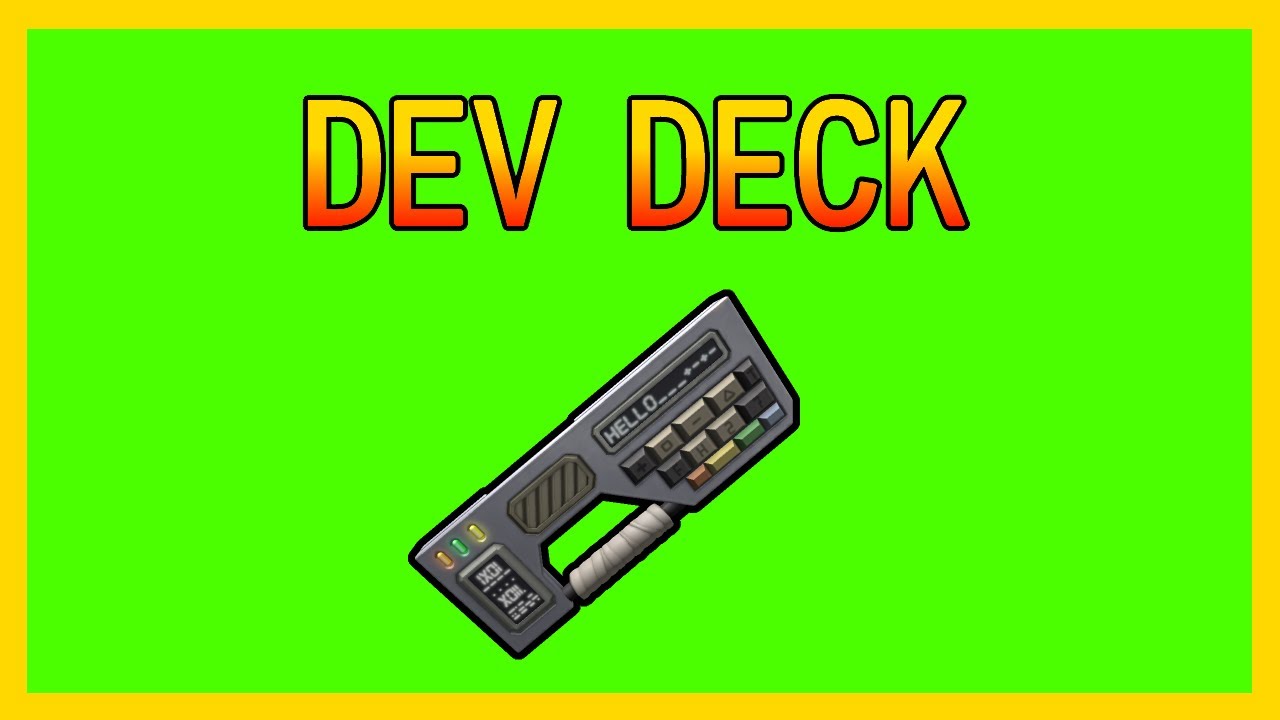 HOW TO GET THE DEV DECK! - Roblox - YouTube