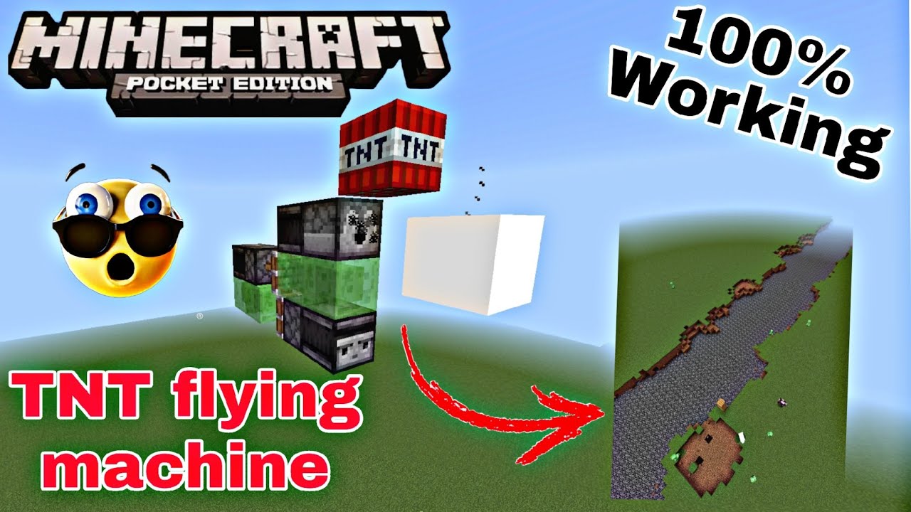 Ultimate TNT Duping Machine Tutorial for Minecraft Pocket Edition ...