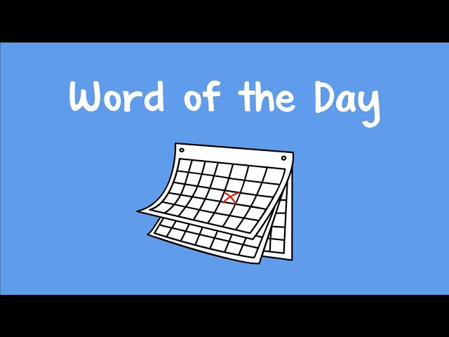 The Word Day