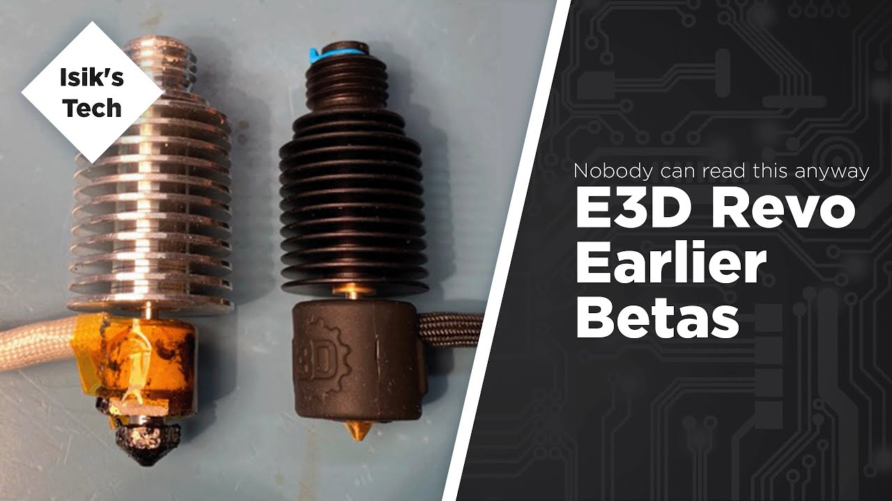 Evolution of the E3D Revo from Beta 1 to 3 - YouTube