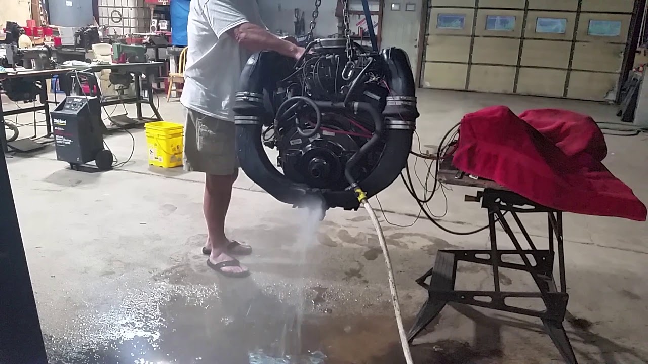 Nice Mercruiser 4.3 Vortec v6 engine for sale $3150 - YouTube