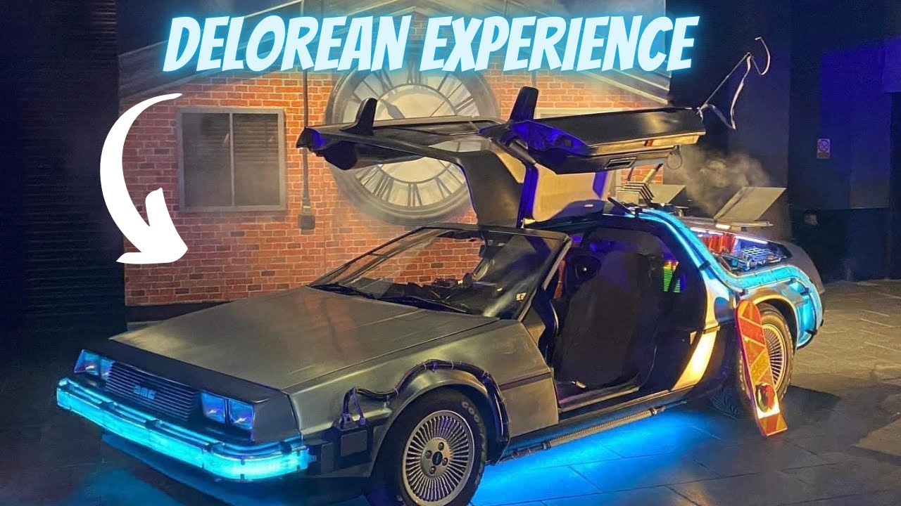 Delorean Time Machine Rental Experience - YouTube