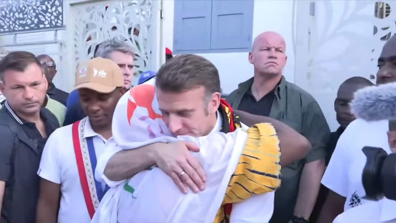 LIVE | French President Emmanuel Macron visits Mayotte following ...