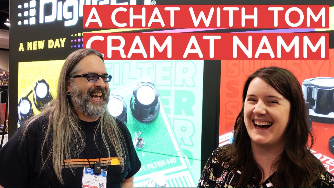 Interview with Tom Cram of Digitech/DOD at NAMM 2023 - YouTube
