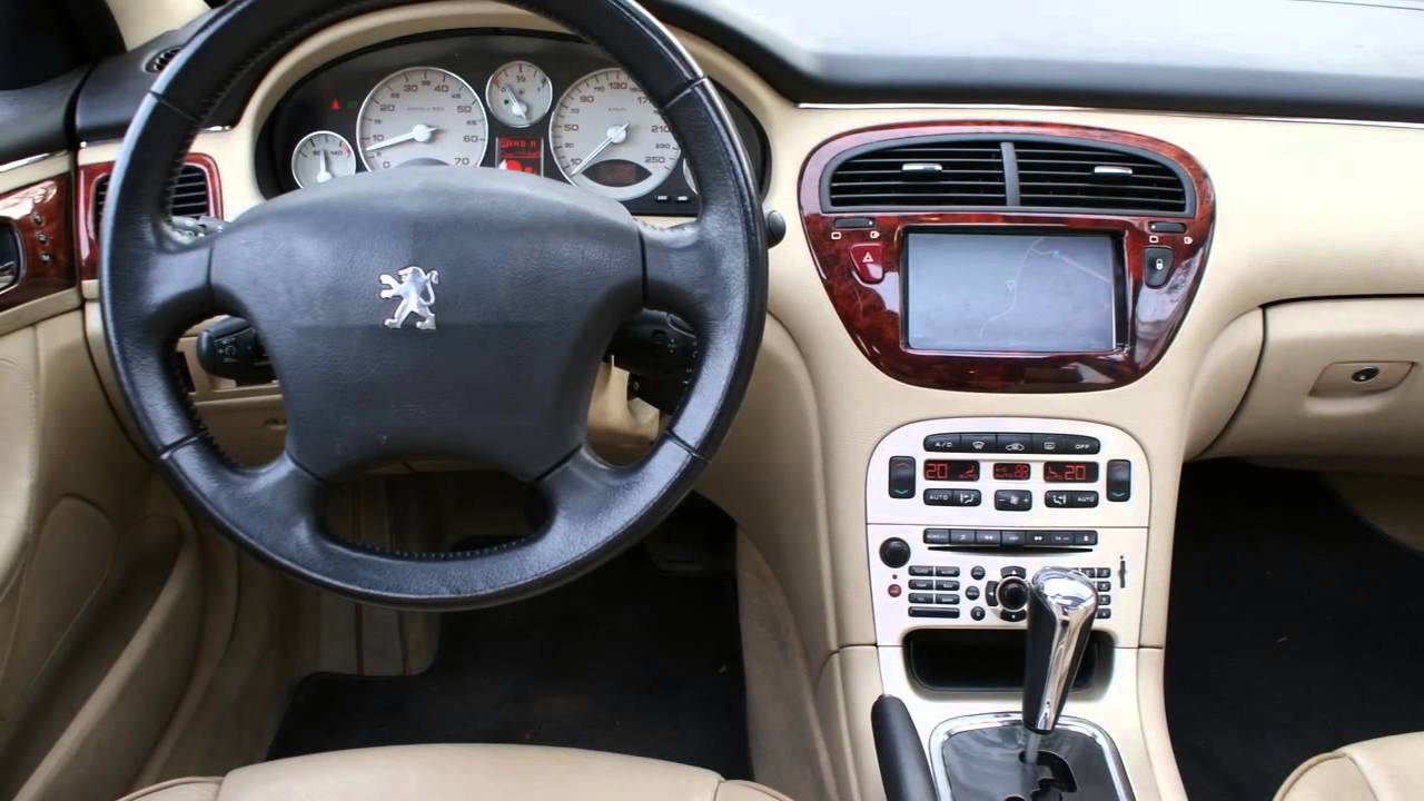 Peugeot 607 3.0-24V Pack, Full options - YouTube