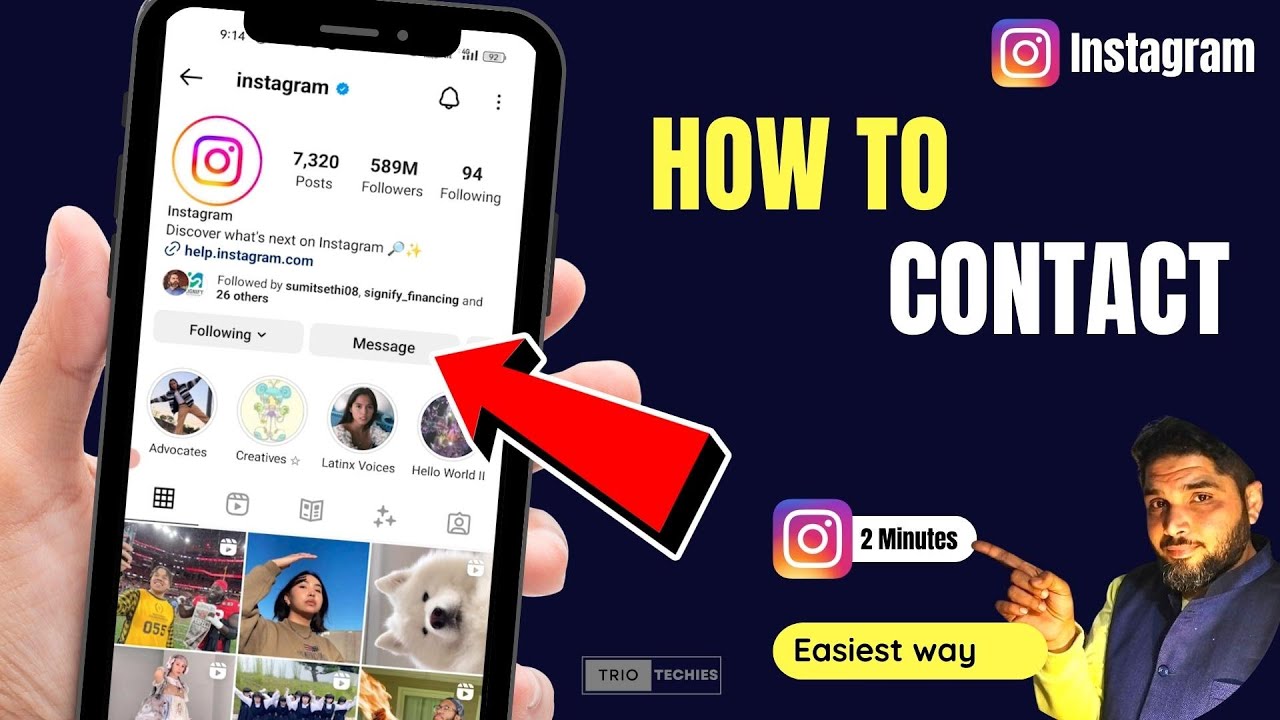 how to contact Instagram - YouTube