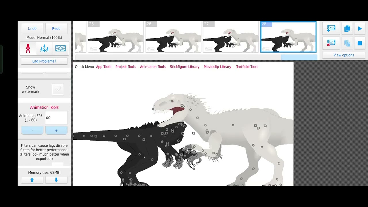 Videoes Indominus rex vs Zilla (1998) - YouTube