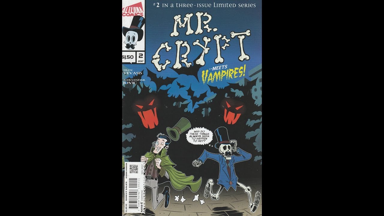Mr. Crypt -- Issue 2 (2017, Alterna Comics) Review - YouTube