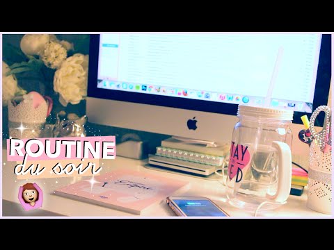 Ma routine du soir, en été ! - YouTube