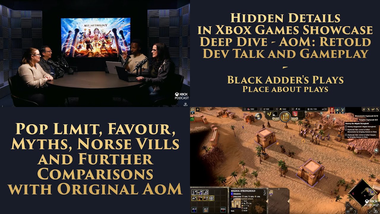 Hidden Details in Age of Mythology: Retold Gameplay - Pop, Favour ...