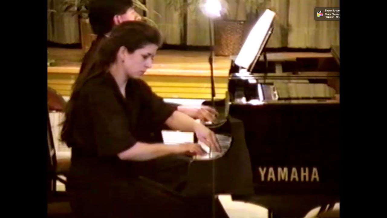 Marybelle Frappier 1995 archive Prokofiev Piano Concerto no 3, 2nd mvt ...