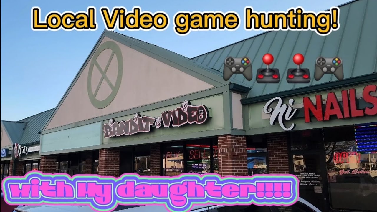 local video game finds!! - YouTube