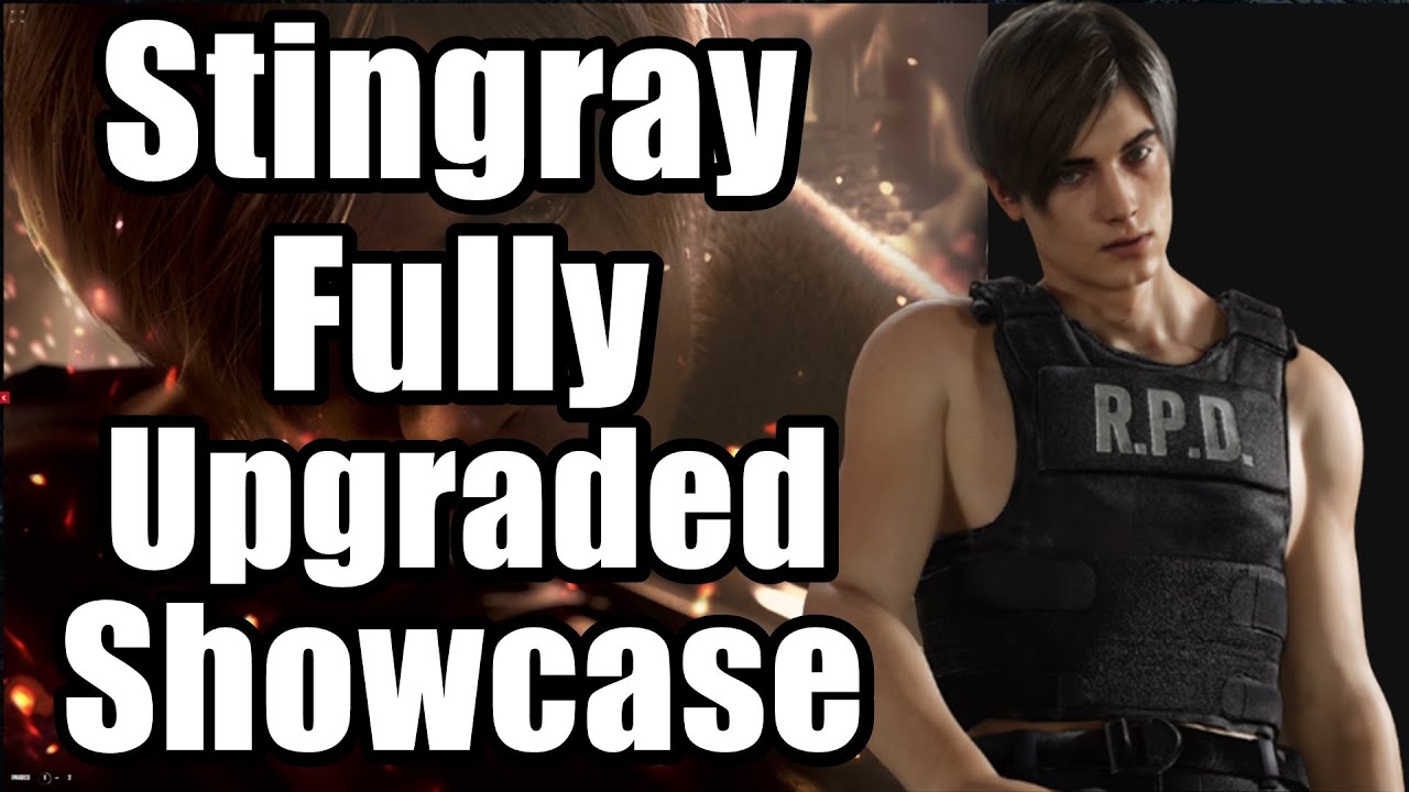 Resident Evil 4 Remake Stingray Semi Automatic Rifle Fully Upgraded ...