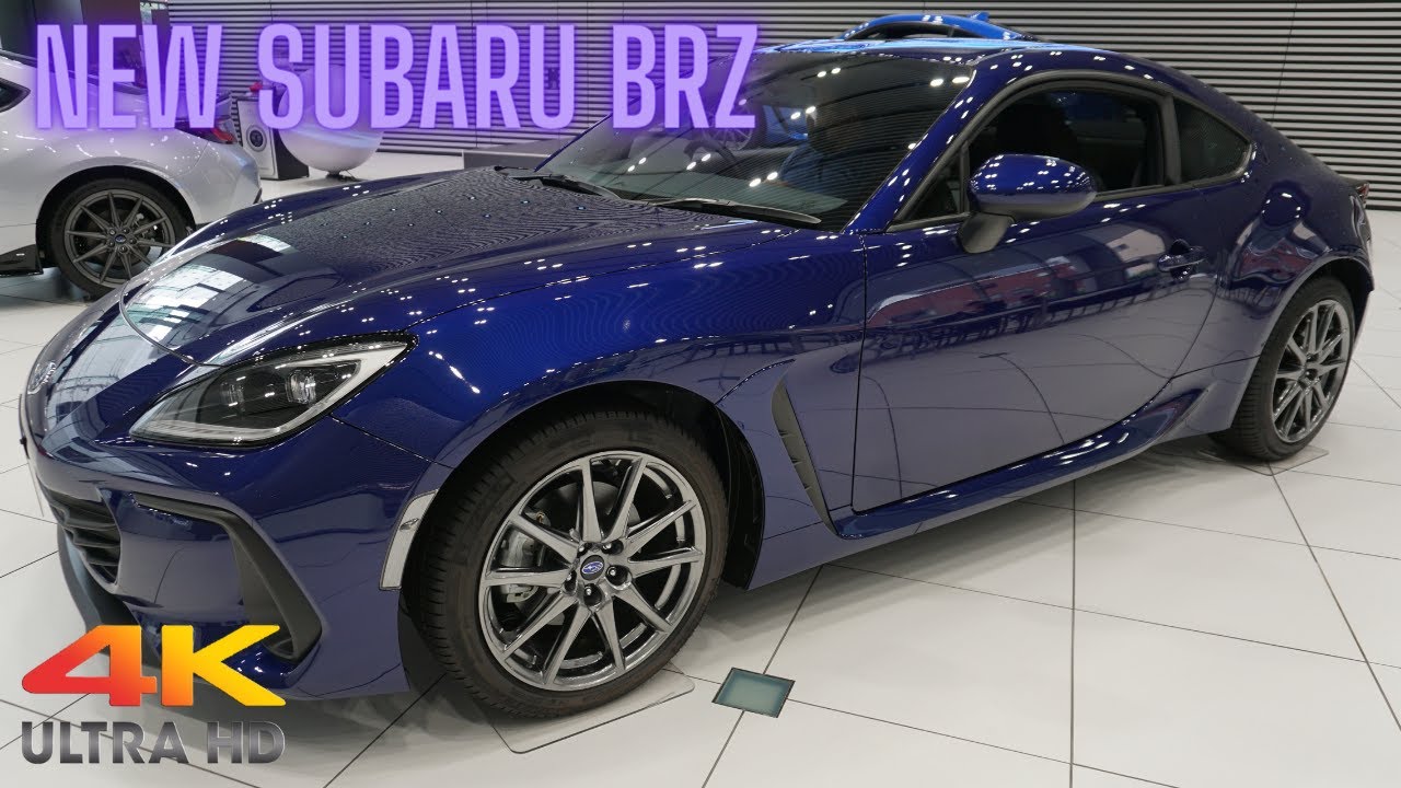 2021 SUBARU BRZ R Interior Exterior - New Subaru BRZ 2021 Blue - 新型スバル ...