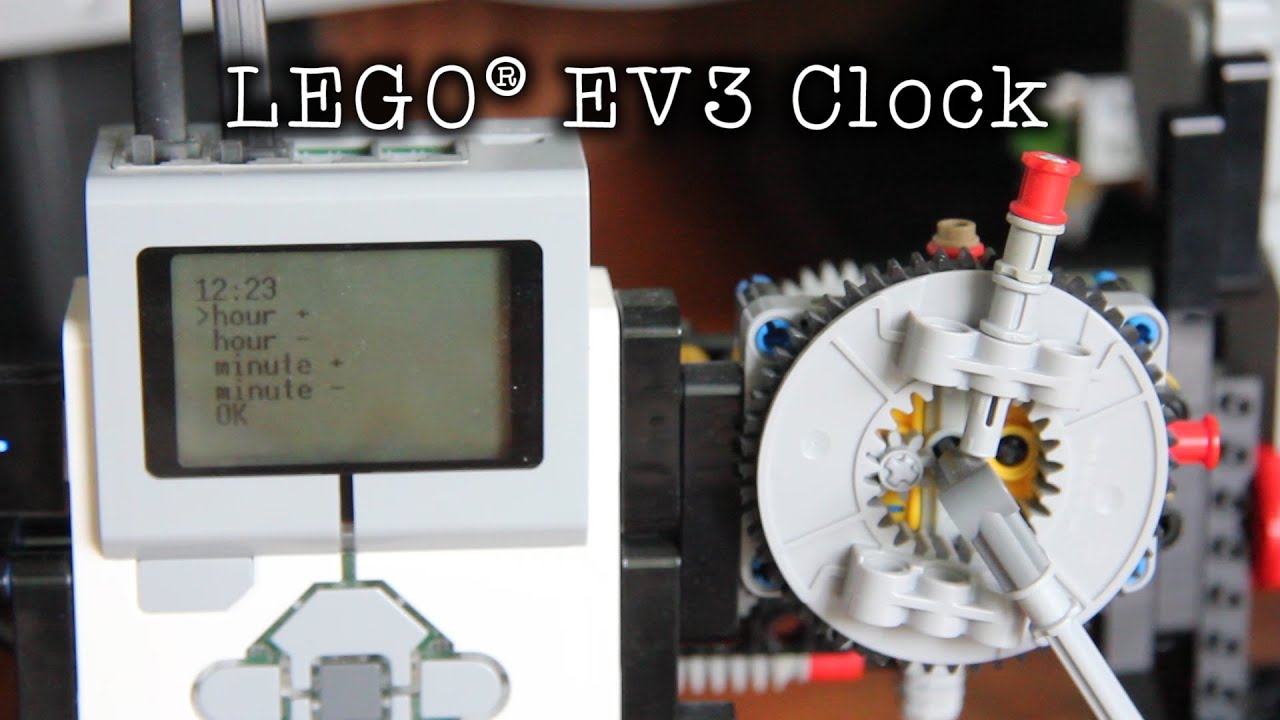 LEGO Ev3 Clock - YouTube