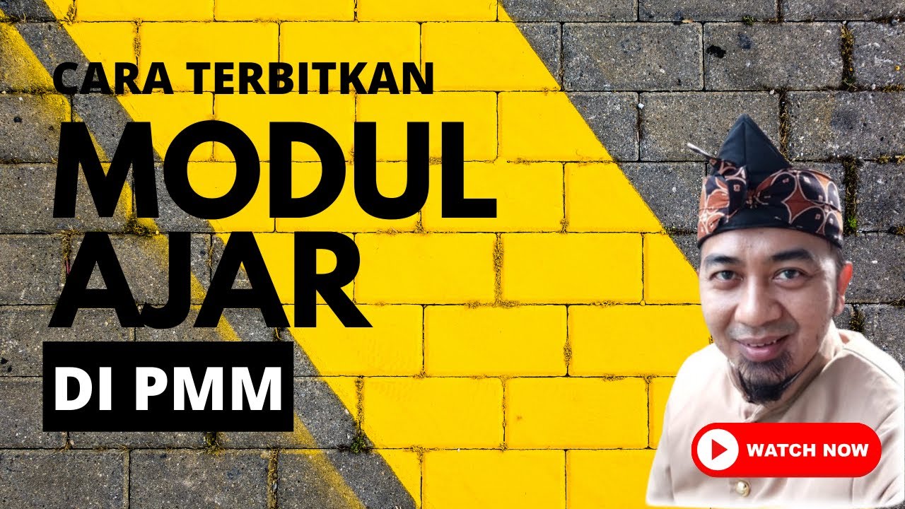 Cara Upload Modul Ajar di PMM - YouTube